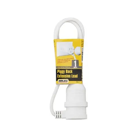 Lead Extension Arlec 1M Piggy Back — Island Enterprises Limited